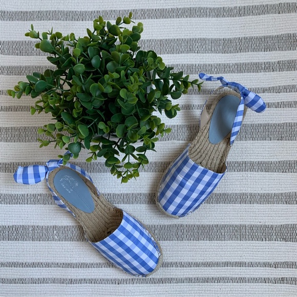 cupcakes & cashmere | Shoes | Cupcakes And Cashmere Blue Gingham ...